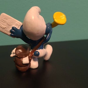 Postman Smurf, 20031 Smurf, Heart Variation, Made in 1978, the Smurfs ...
