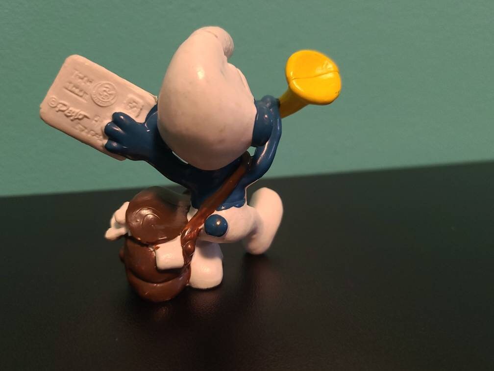 Postman Smurf, 20031 Smurf, Heart Variation, Made in 1978, the Smurfs ...