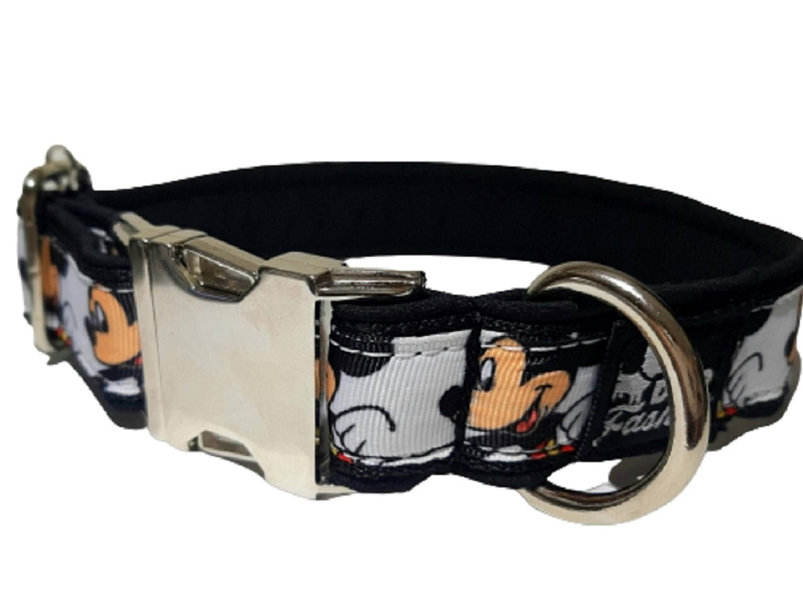 Dog Collar Mickey Mouse, Dog Collar Padded With Softshell, Adjustable ...