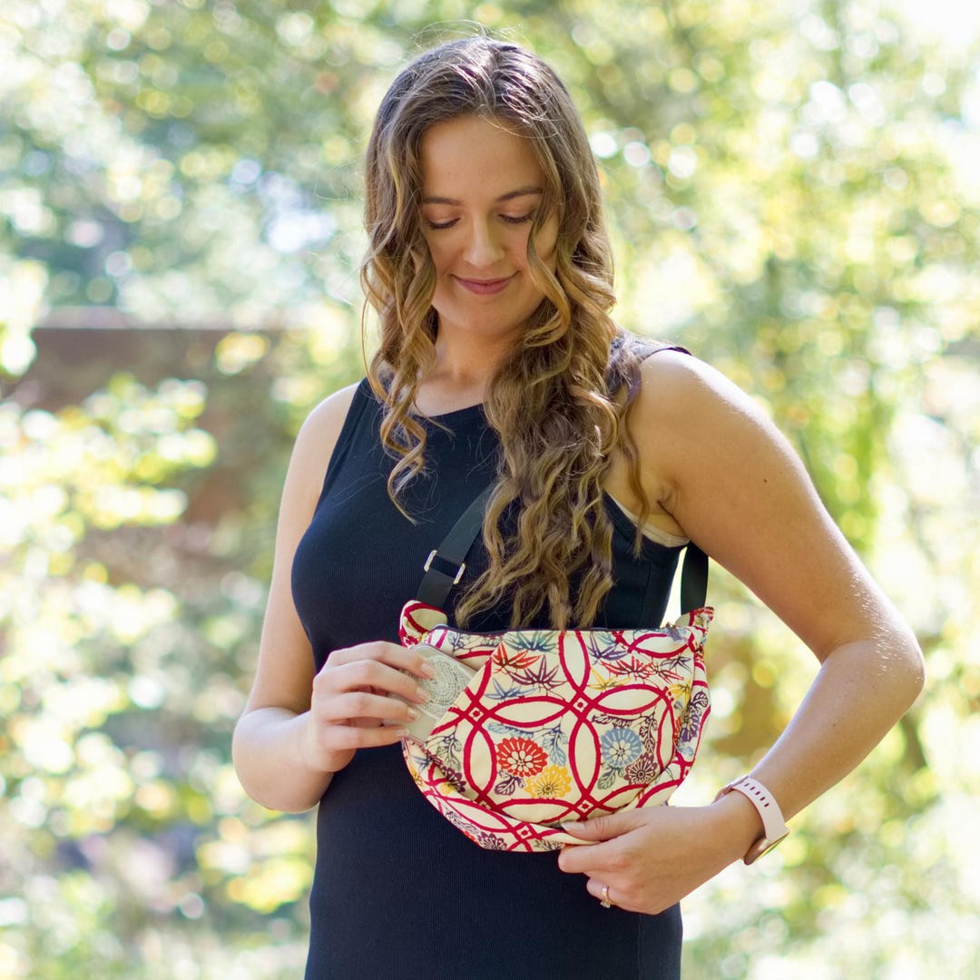 Crossbody Bag, Shoulder Bag, Half Round Bag, Dumpling Bag, Half Round ...