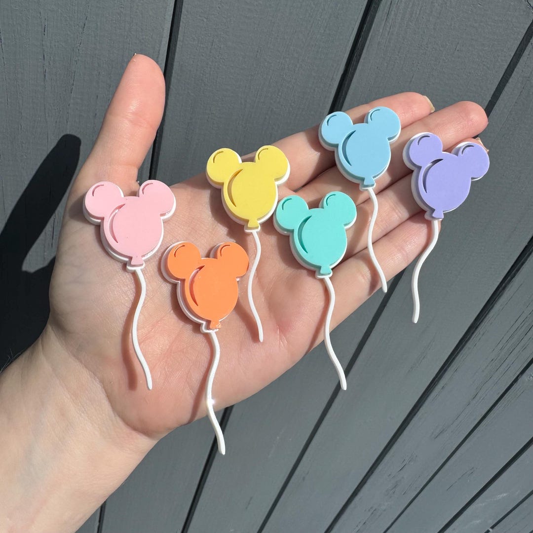 Acrylic Vintage Disney Mickey Mouse Balloon - Etsy UK