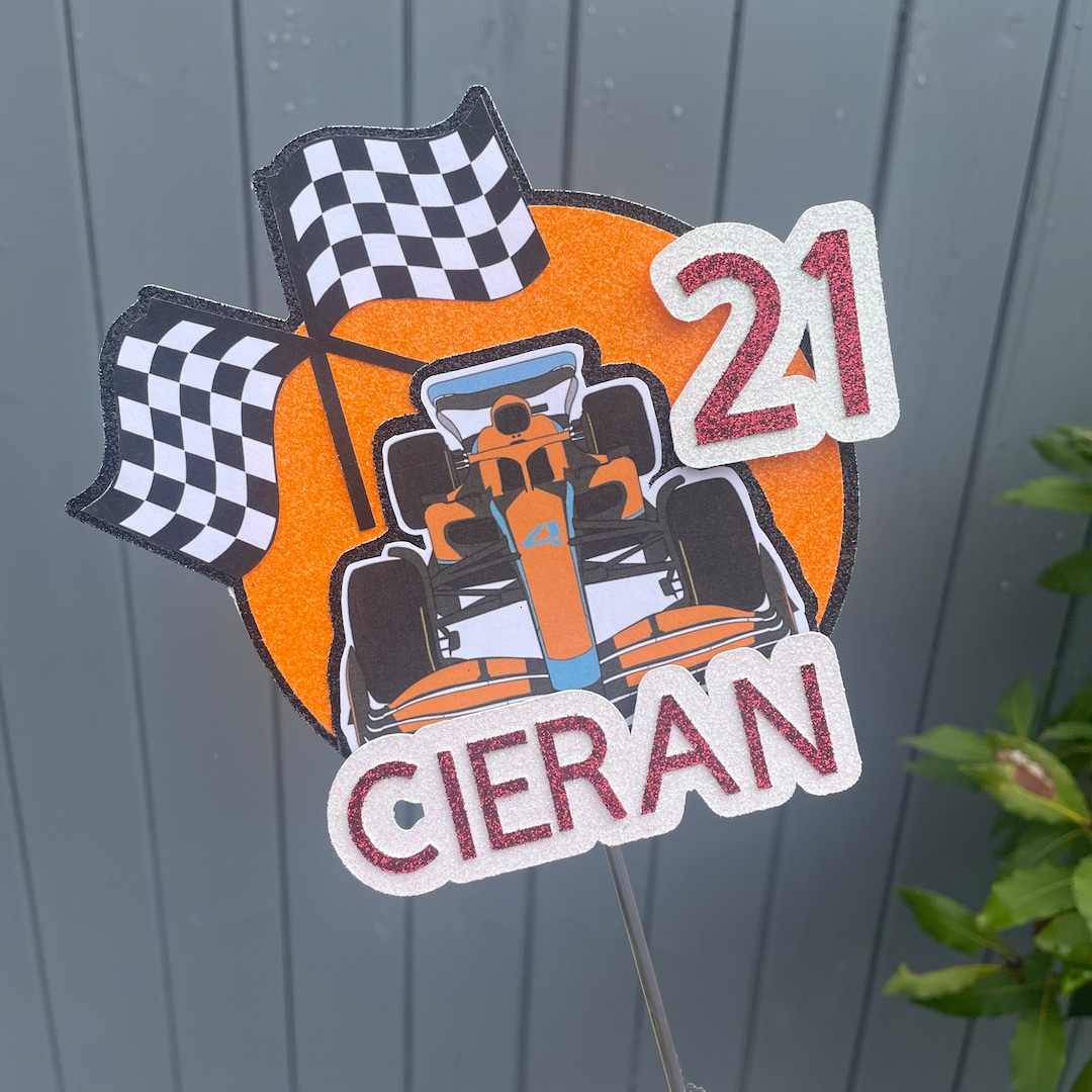 Mclaren F1 Cake Topper - Etsy