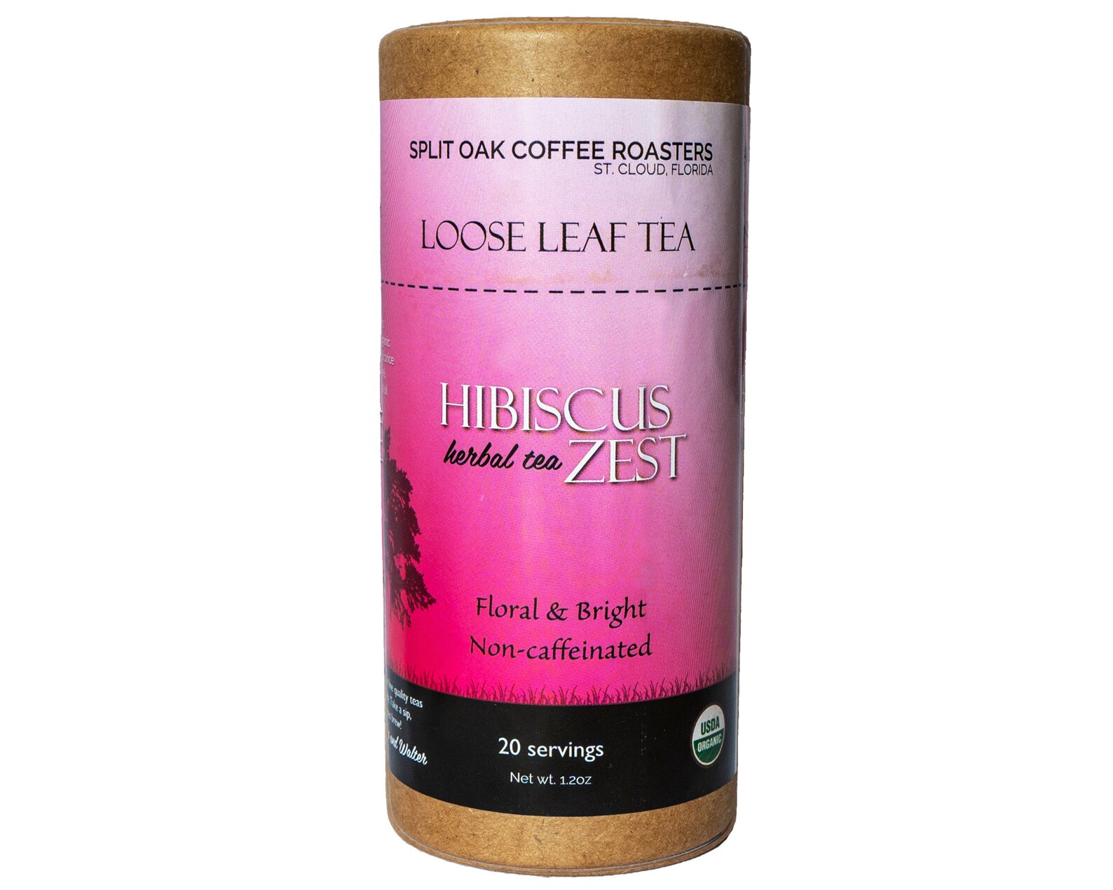 Organic Hibiscus Zest Herbal Loose Leaf Tea | Etsy