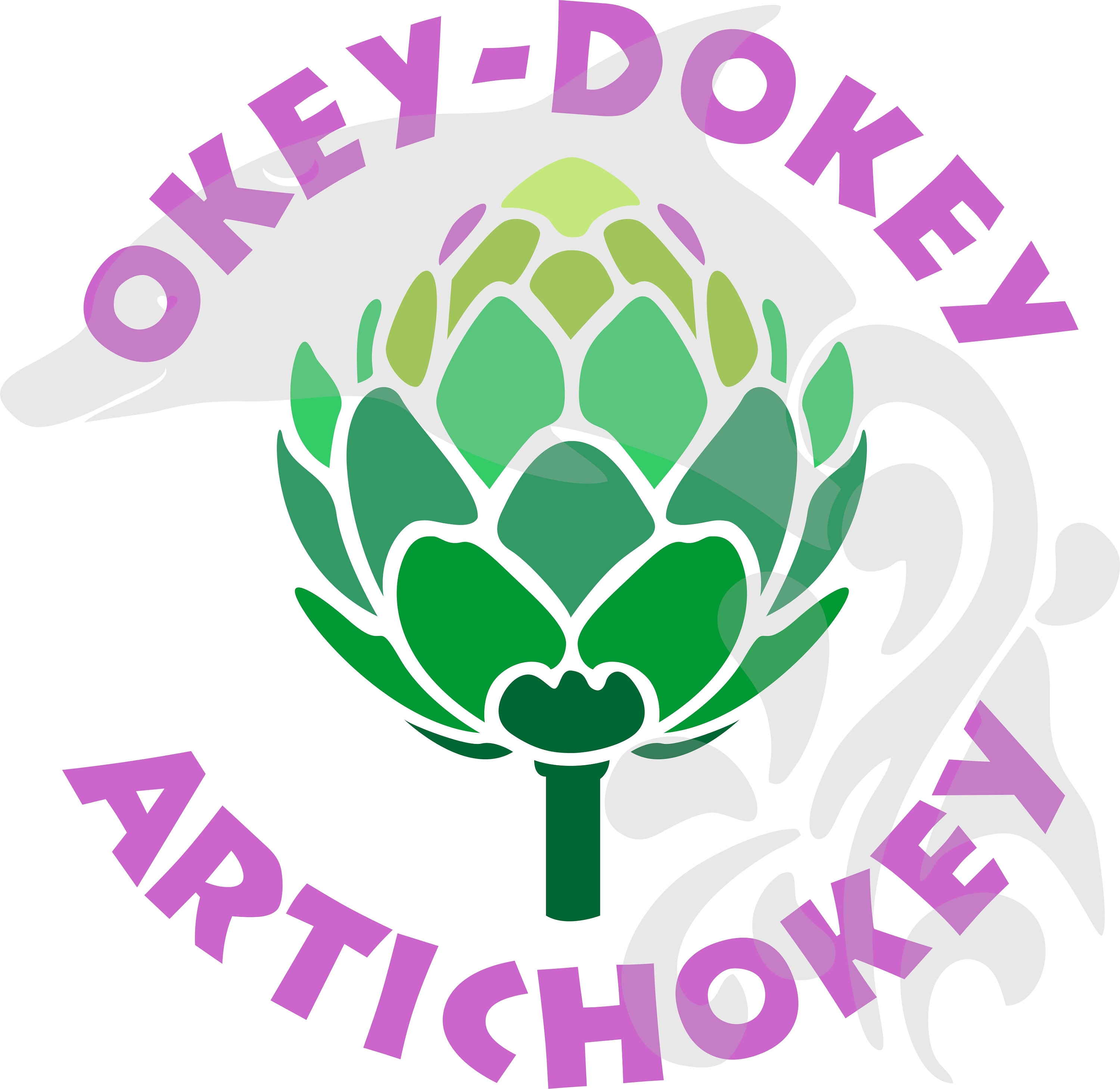 Divertido lindo Okey-Dokey Artichokey Cortar Archivos Cricut - Etsy España