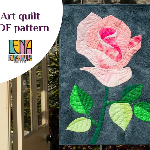 Rose Quilt Pattern - Etsy