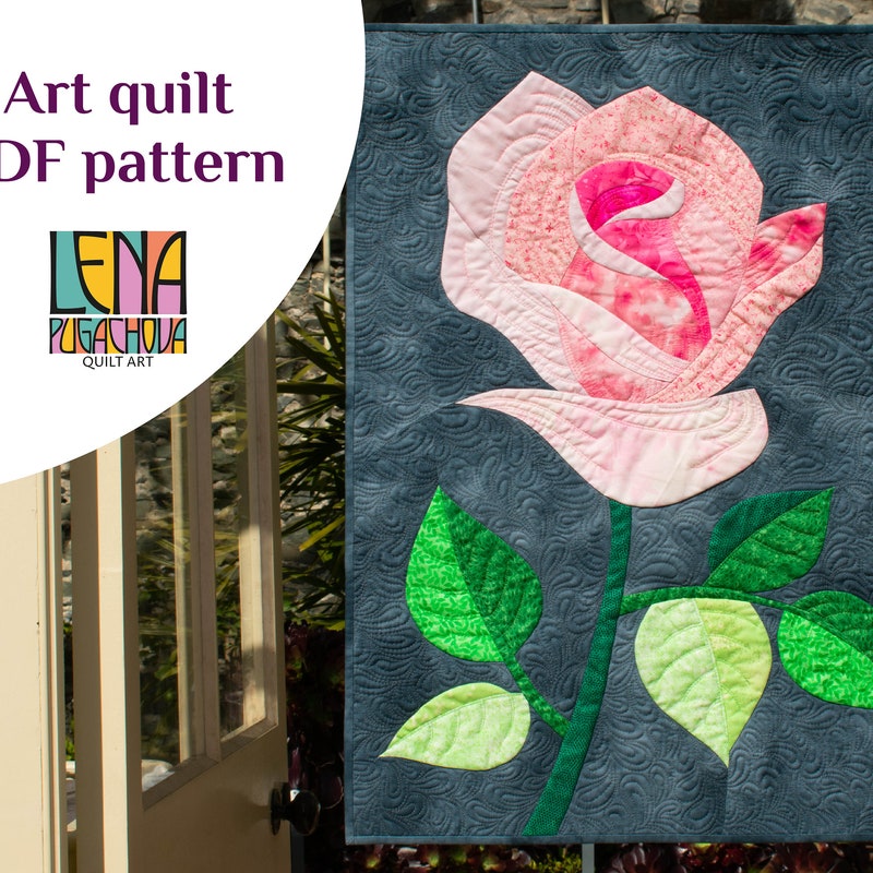 Rose Quilt Pattern - Etsy