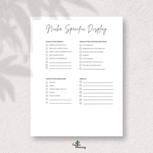 Vendor Event Checklist Editable Canva Template, Instant Digital ...