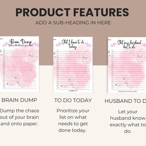 Pink To-do List Check List Digital PDF Download Digital Planner ...