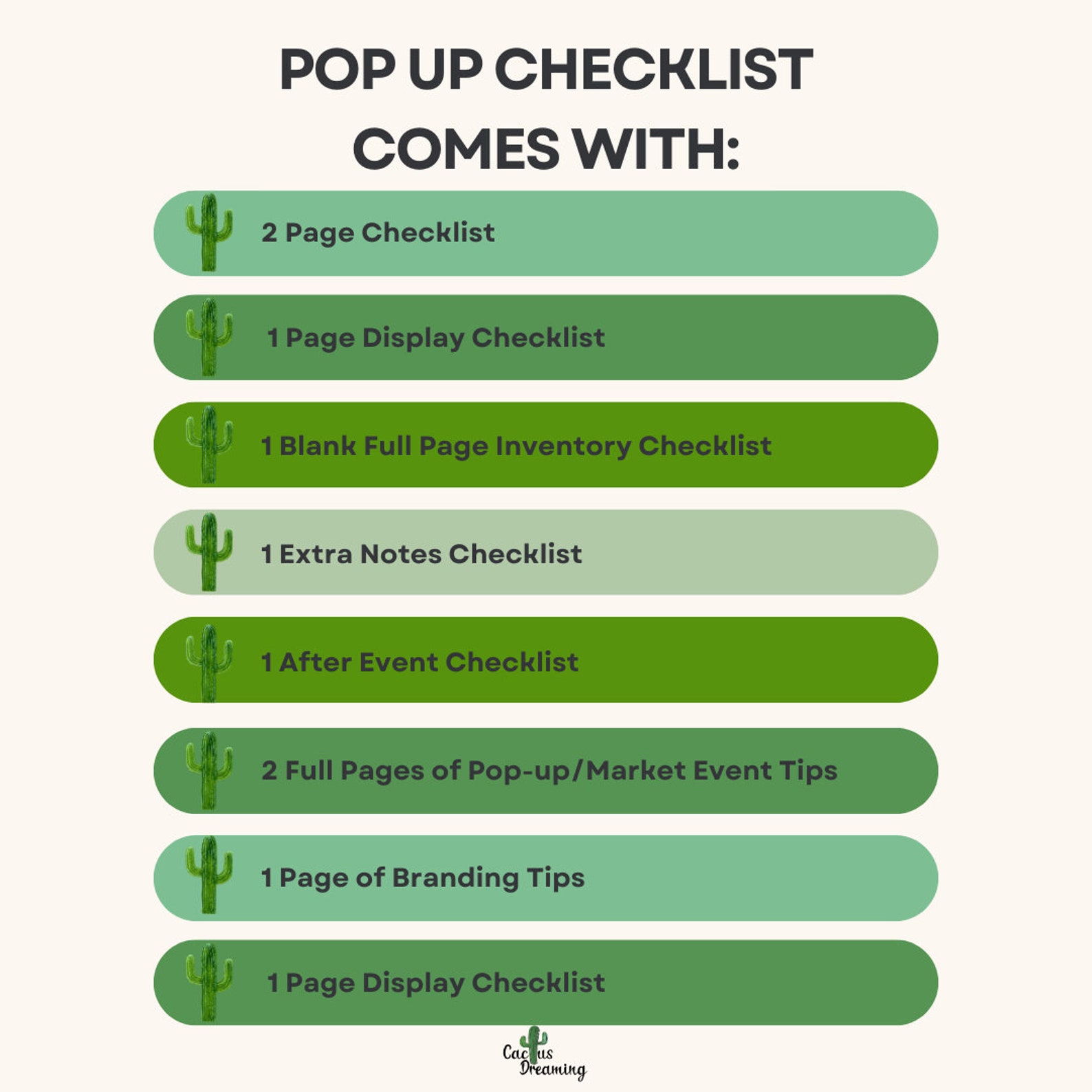 Vendor Event Checklist Editable Canva Template, Instant Digital ...