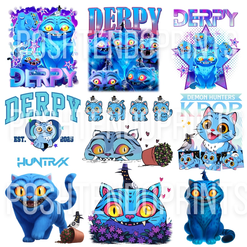 60+ Derpy Pngs, Blue Tiger, Kpop Demon Hunters, Clipart Transparent PNG ...