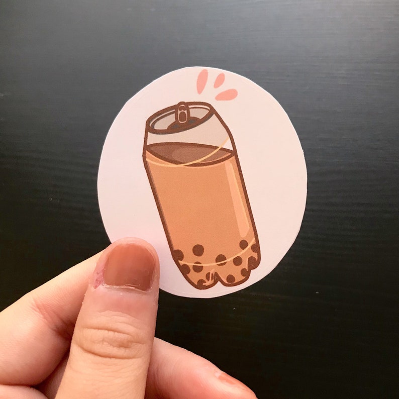Boba Sticker - Etsy