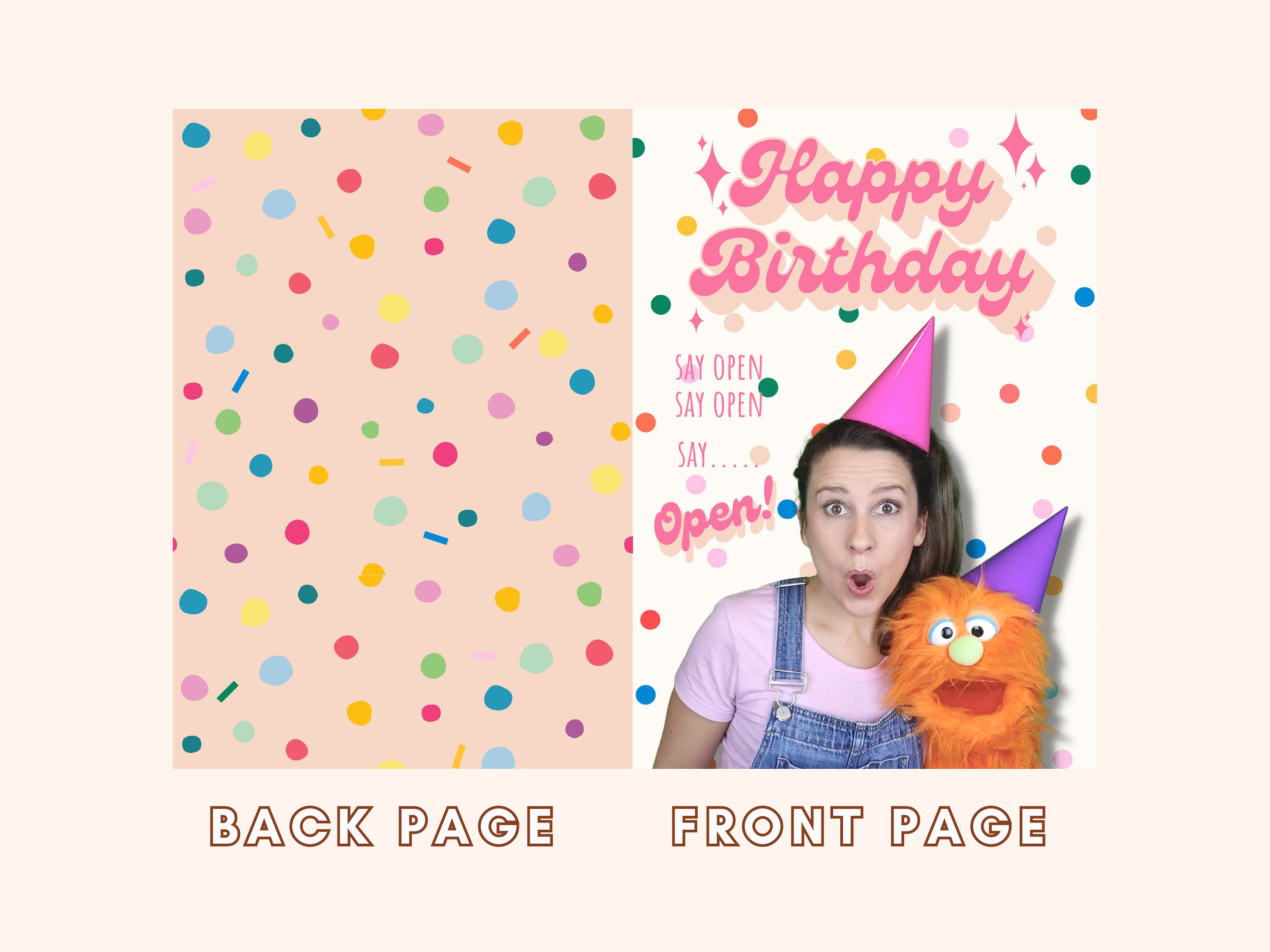 Ms. Rachel Happy Birthday Card - Customizable / Personalized - Digital ...