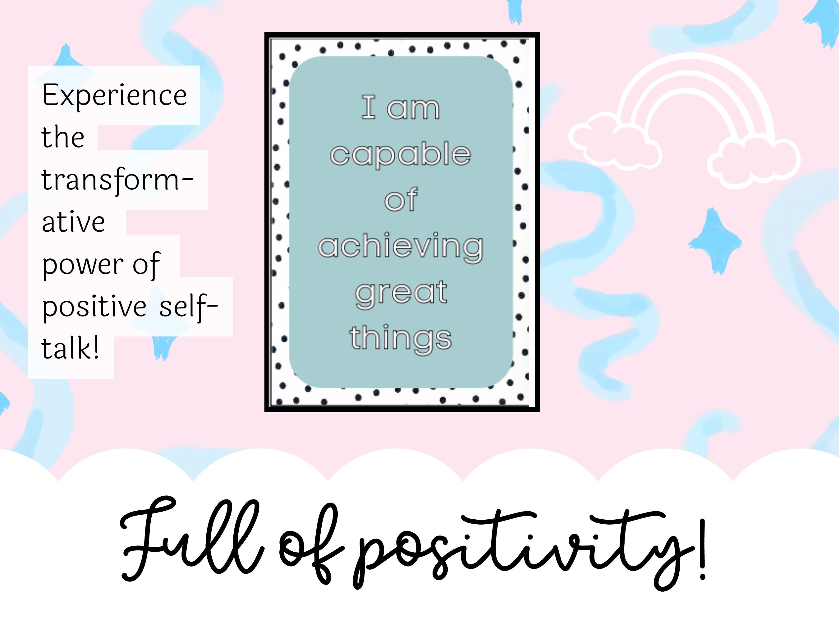 Positive Affirmation Cards, Digital Download - Etsy
