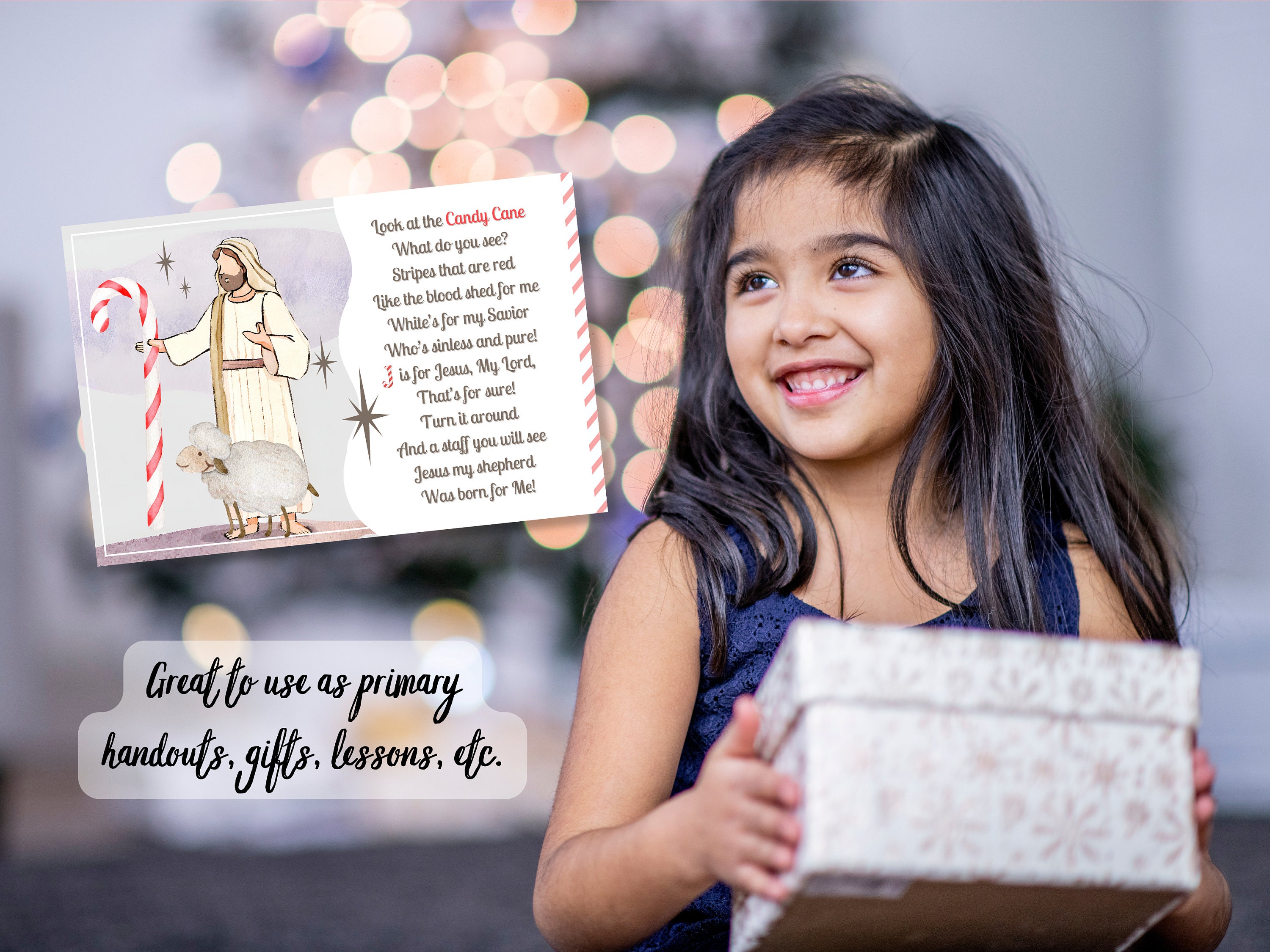 Candy Cane Legend - Printable Jesus Shepherd Candycane - Christmas ...