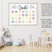 Potty Training Chart - Cute Minimal Toddler Bathroom Tracker With ...