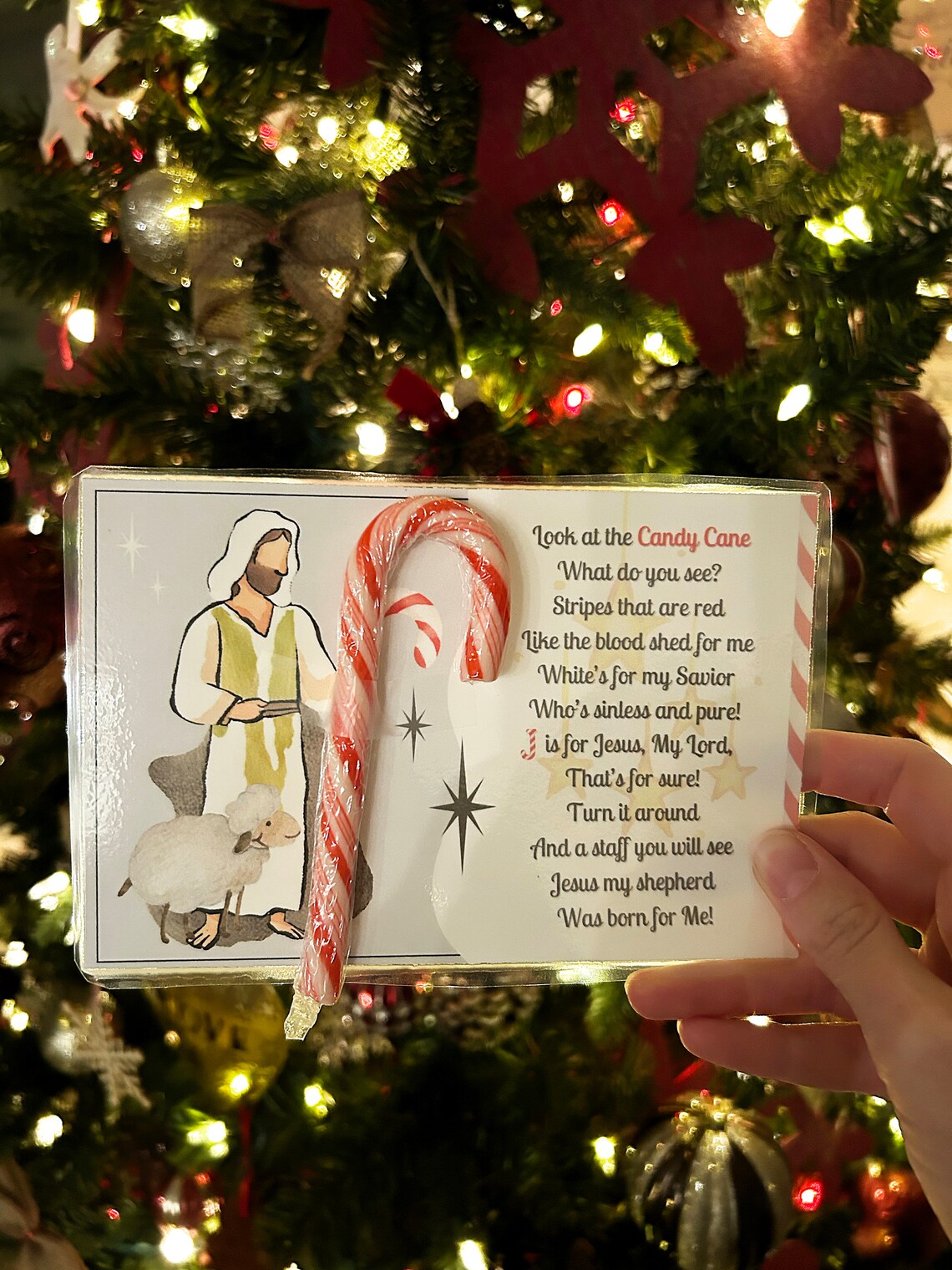 Candy Cane Legend - Printable Jesus Shepherd Candycane - Christmas ...