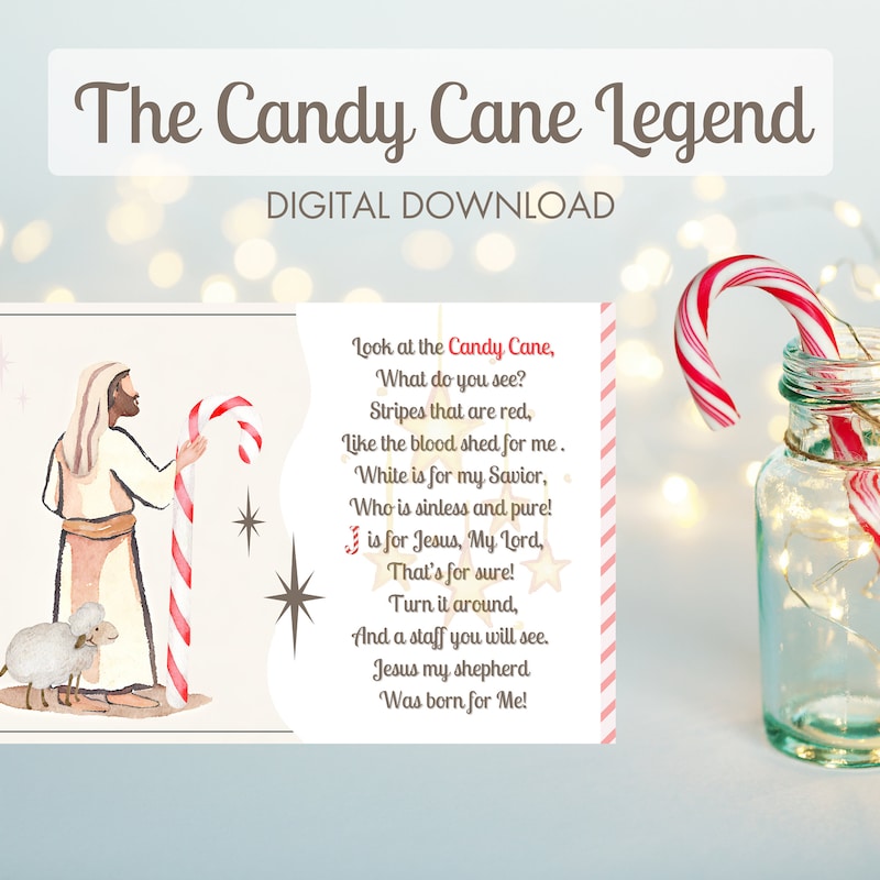 Legend of the Candy Cane - Etsy