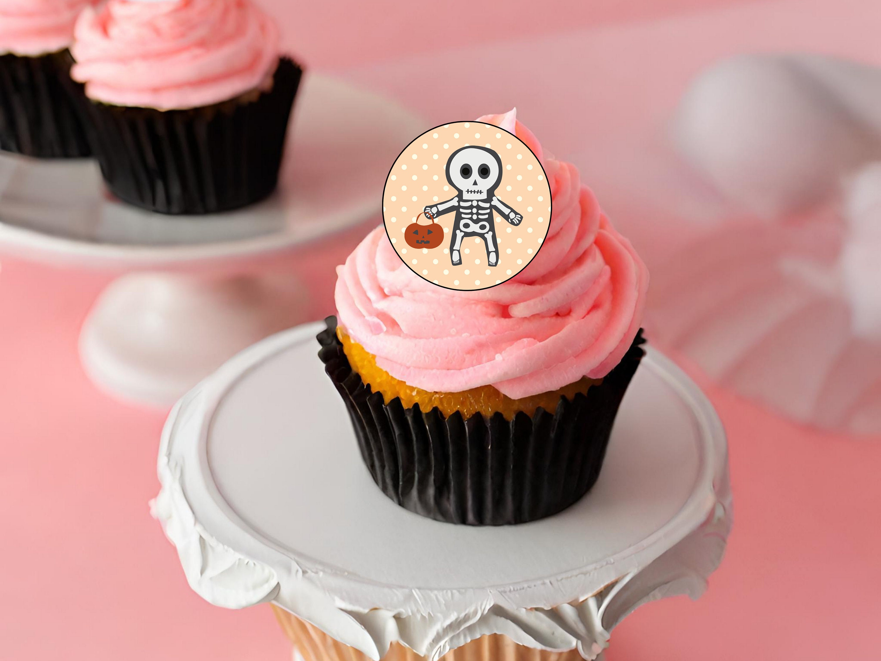 Halloween Dessert Toppers - Printable Cupcake Toppers - Digital ...