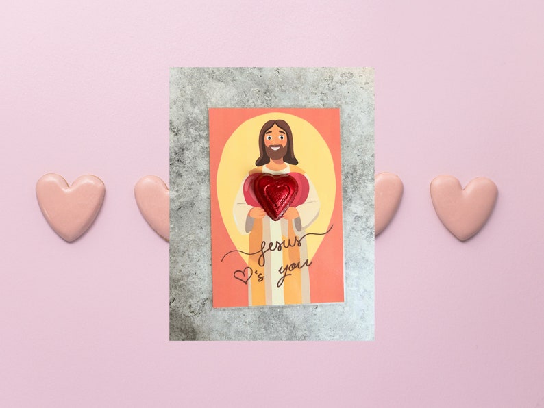 Jesus Loves You: Printable Valentine's Day Card - Jesus Valentine ...
