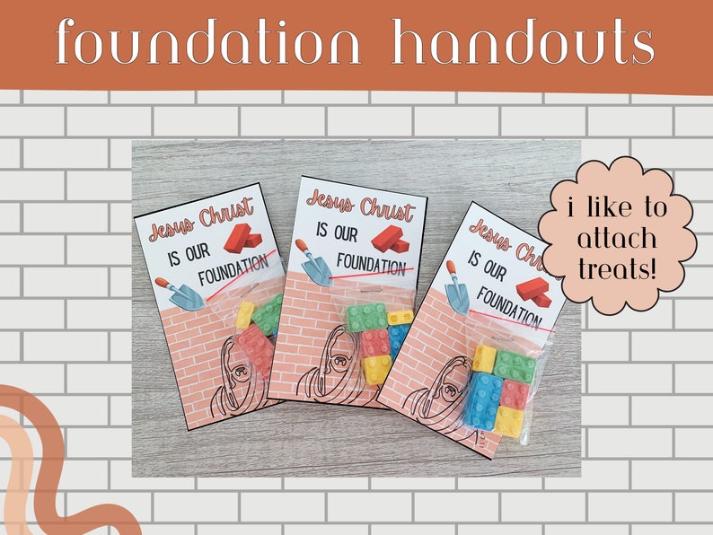 Jesus Christ Testimony Foundation Handout - Primary - Digital Download ...