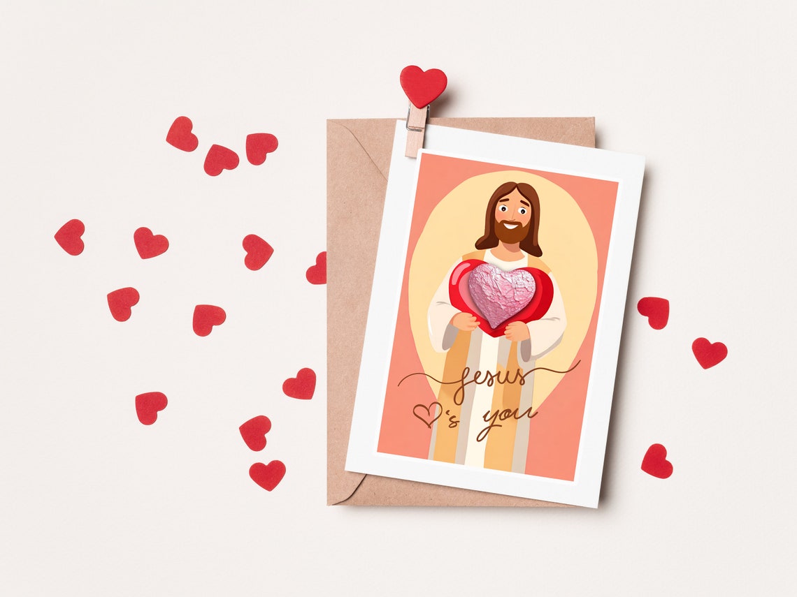 Jesus Loves You: Printable Valentine's Day Card - Jesus Valentine ...