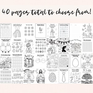 General Conference Activity Packet - Digital Download - April 2024 ...