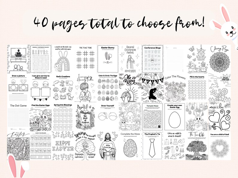 General Conference Activity Packet - Digital Download - April 2024 ...