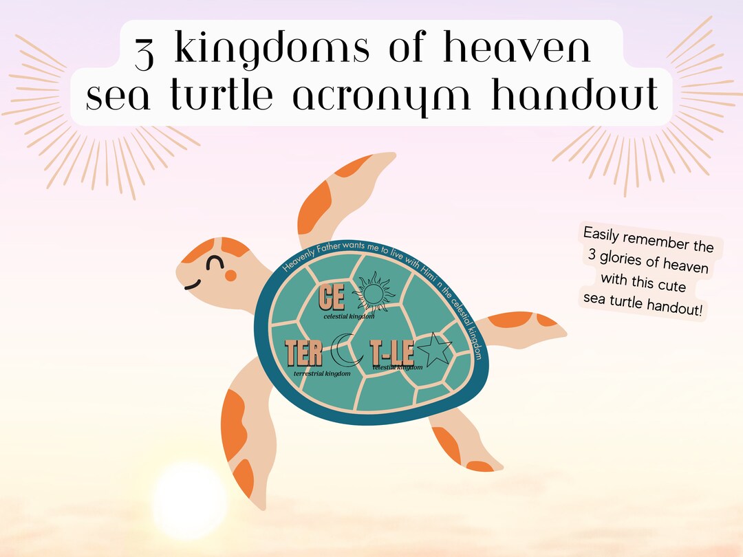 3 Kingdoms of Heaven Handout - Primary - Digital Download - 3 Degrees ...
