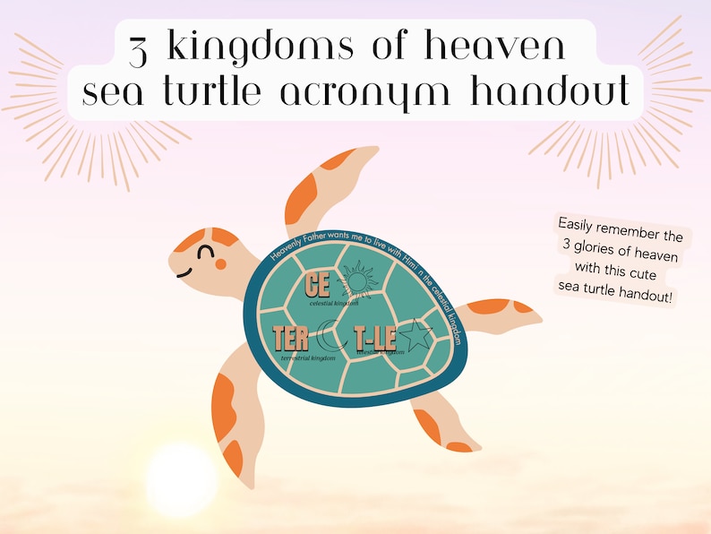 3 Kingdoms of Heaven Handout - Primary - Digital Download - 3 Degrees ...