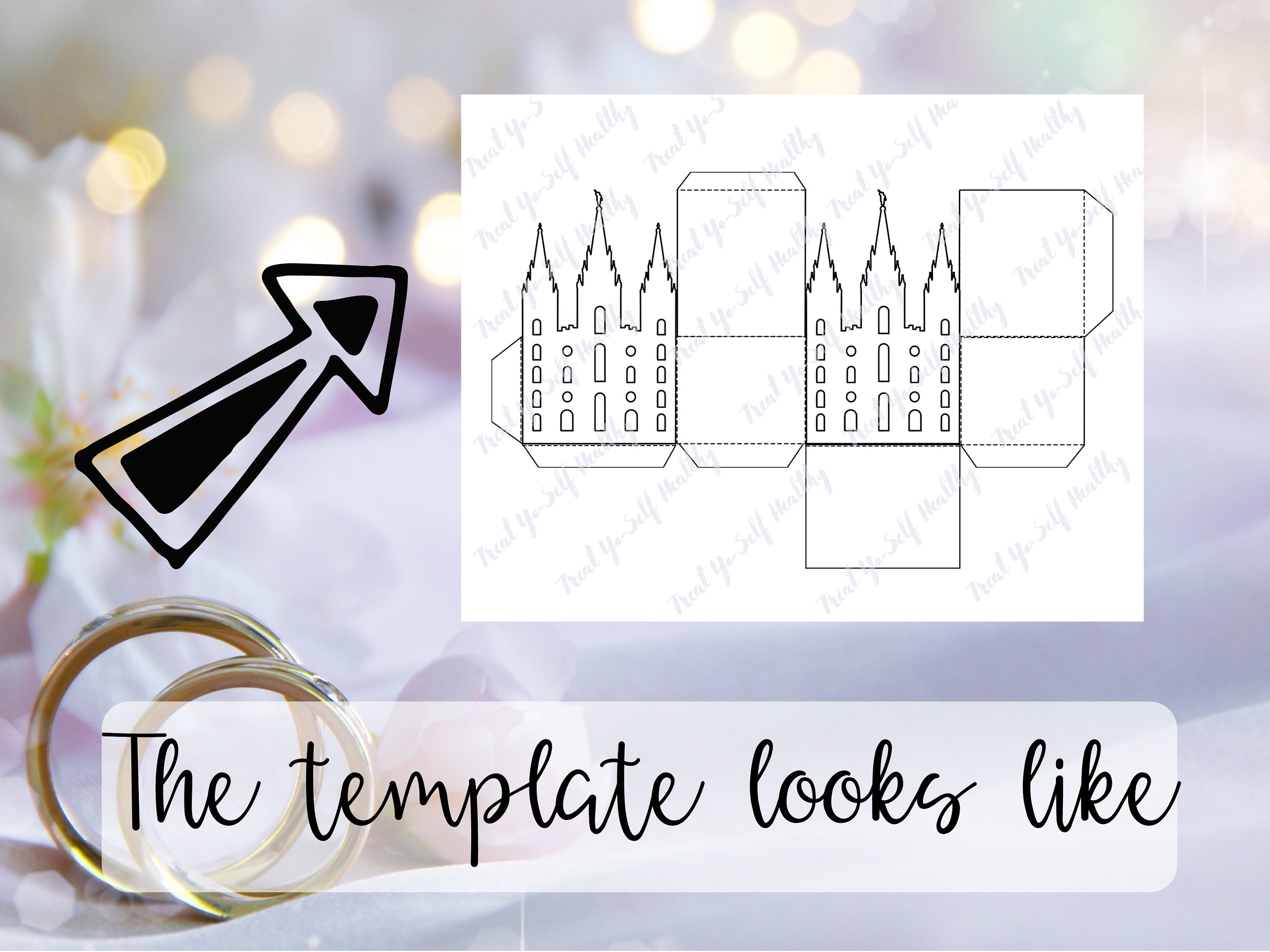 LDS Temple Paper Craft, Digital Download - Etsy