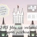 LDS Temple Paper Craft, Digital Download - Etsy