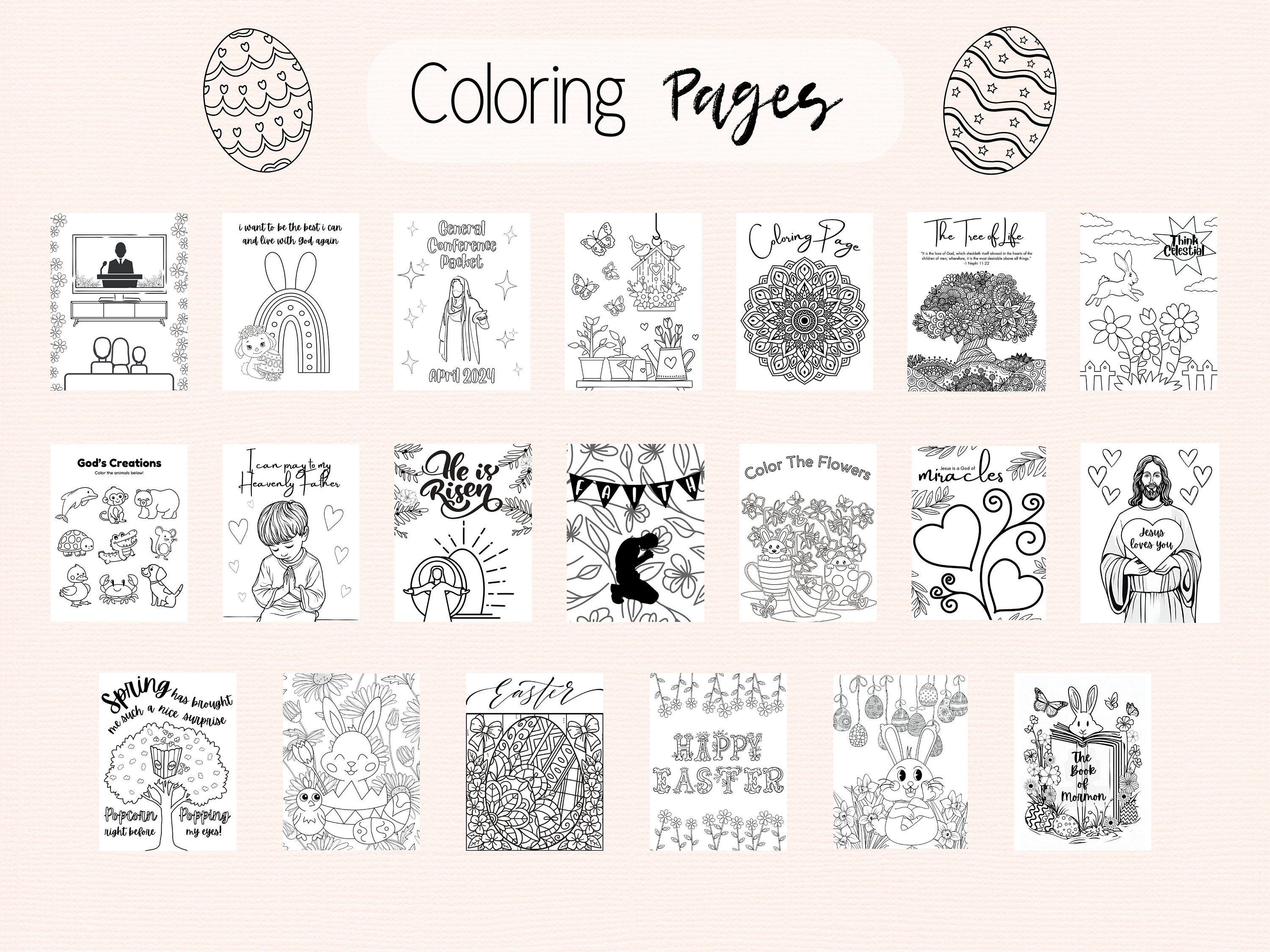 General Conference Activity Packet - Digital Download - April 2024 ...