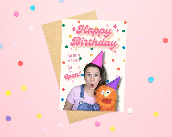 Ms. Rachel Happy Birthday Card Customizable / Personalized Digital ...