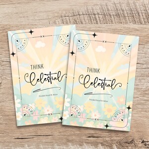 Cute Think Celestial LDS Quote - Printable - Home Decor - Handout ...