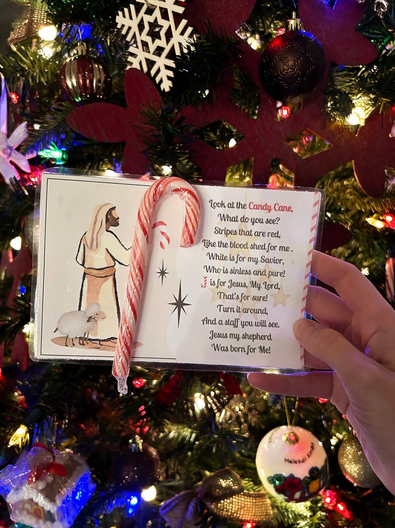 Candy Cane Legend - Printable Jesus Shepherd Candycane - Christmas ...