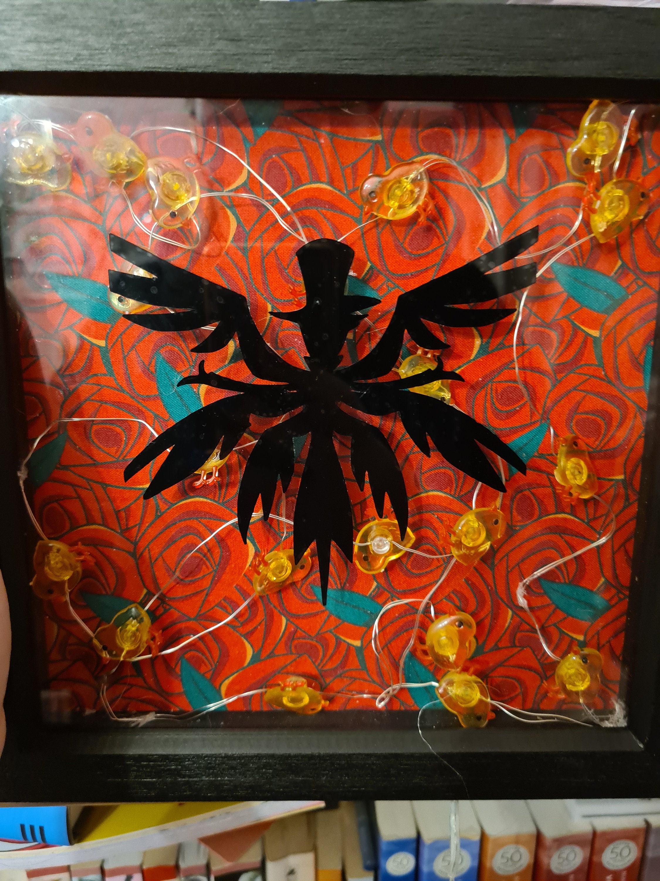 Lucifer Light Box, Hazbin Hotel Light up Frame, Anime Wall Art, Duck ...