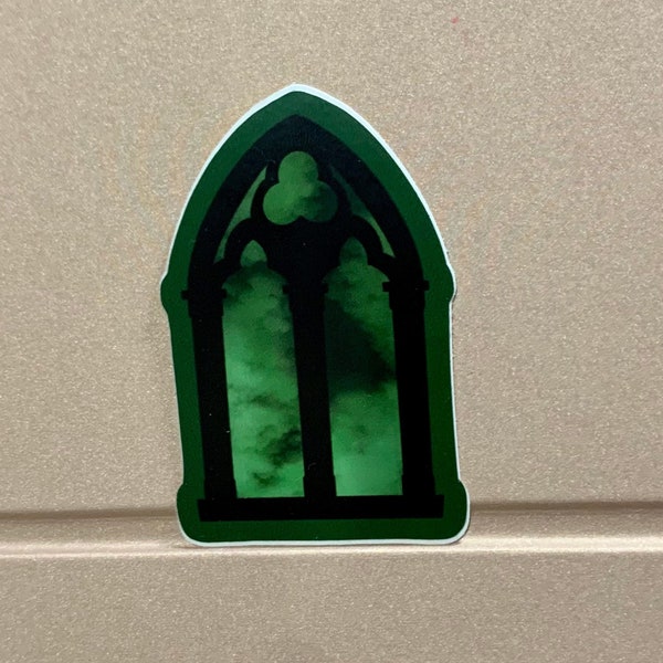 Cathedral Window Decal - Etsy