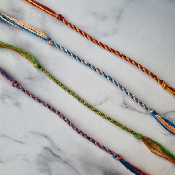 Plain Handbraided Rakhis/bracelets | Etsy