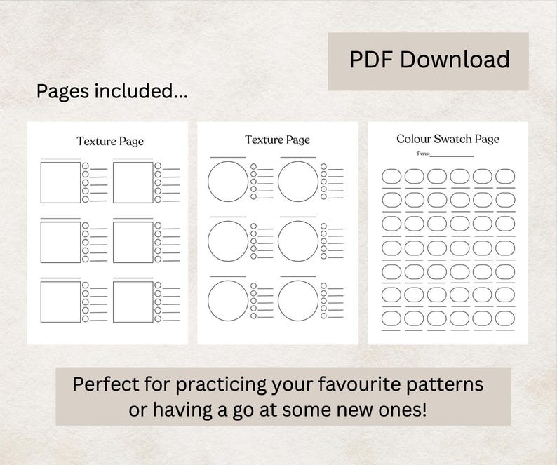 Texture Pages / Colouring Pages - Etsy