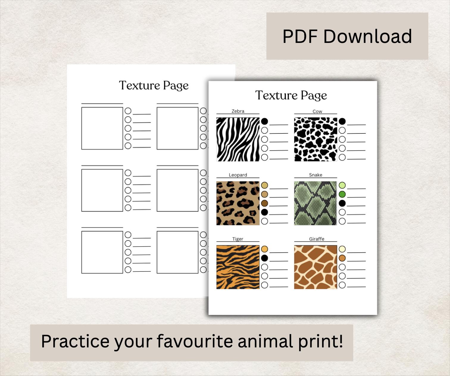 Texture Pages / Colouring Pages - Etsy