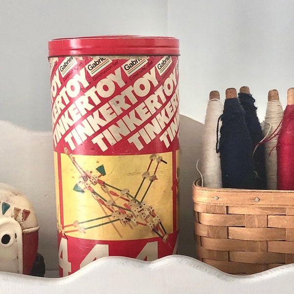 Vintage Tinker Toys - Etsy
