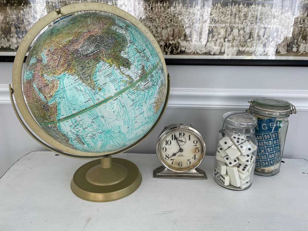 Vintage Replogle World Ocean Series Globe (12 Inch Diameter) - Etsy