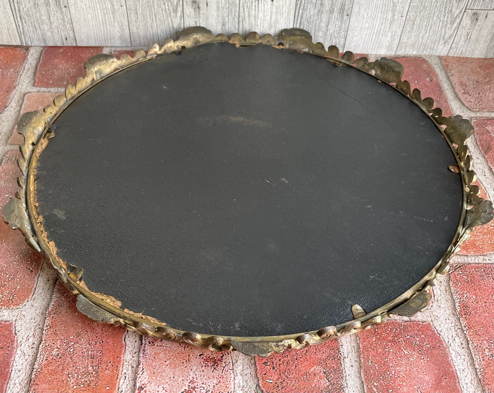 Vintage Mirrored Plateau - Etsy