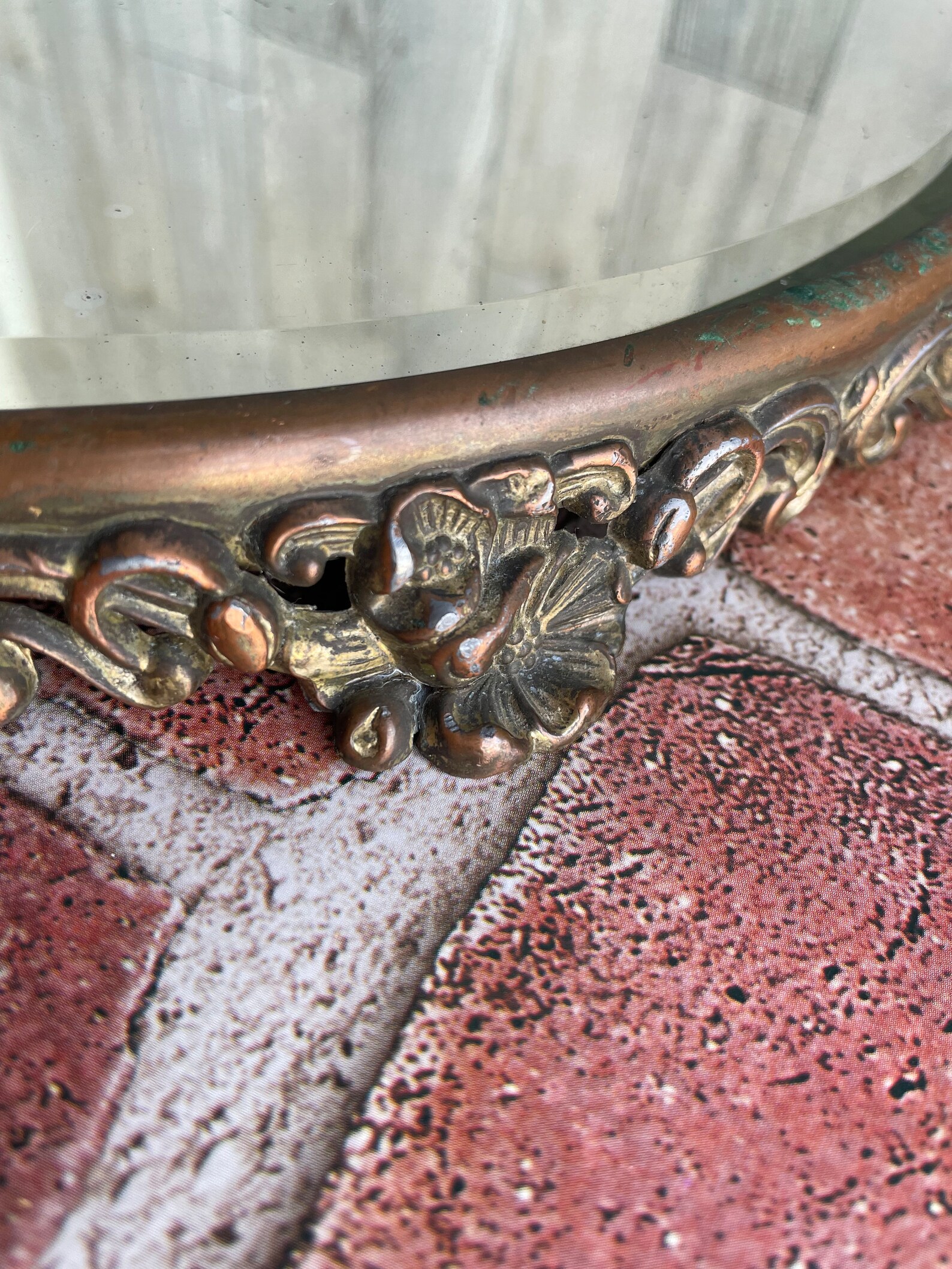 Vintage Mirrored Plateau - Etsy