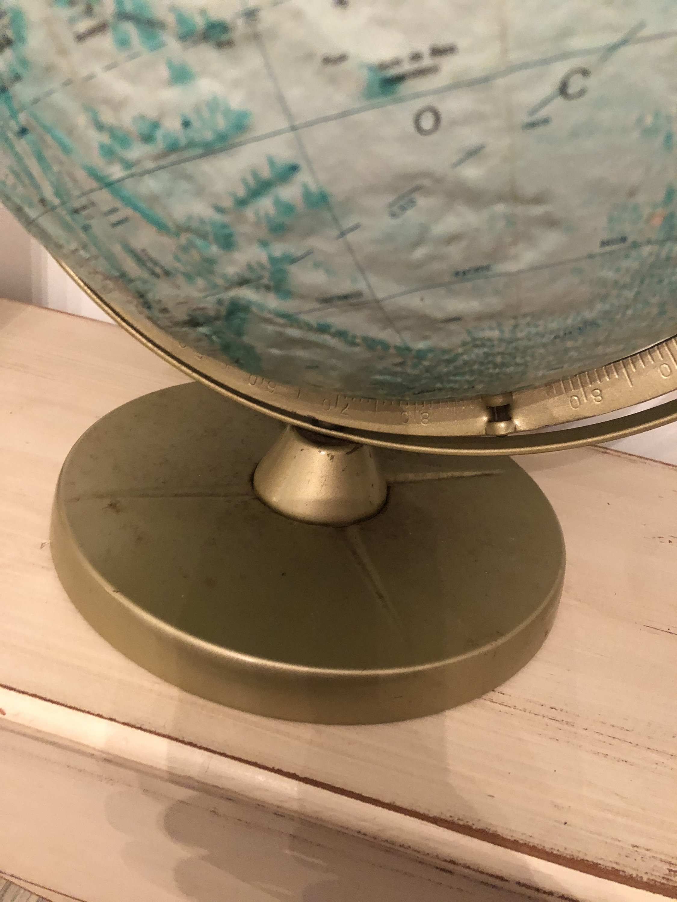 Vintage Replogle World Ocean Series Globe 12 Inch Diameter - Etsy