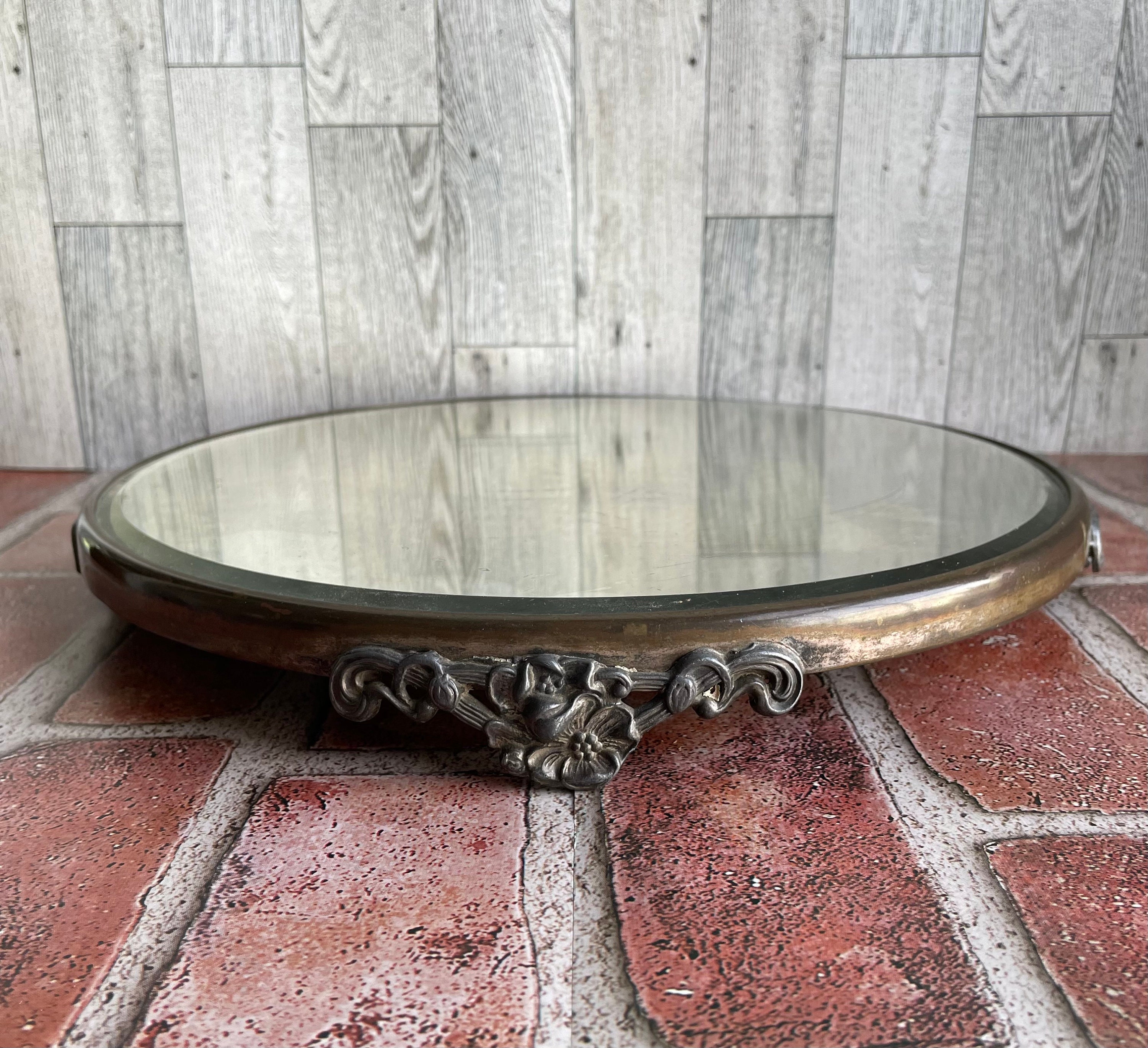 Vintage Mirror Plateau - Etsy