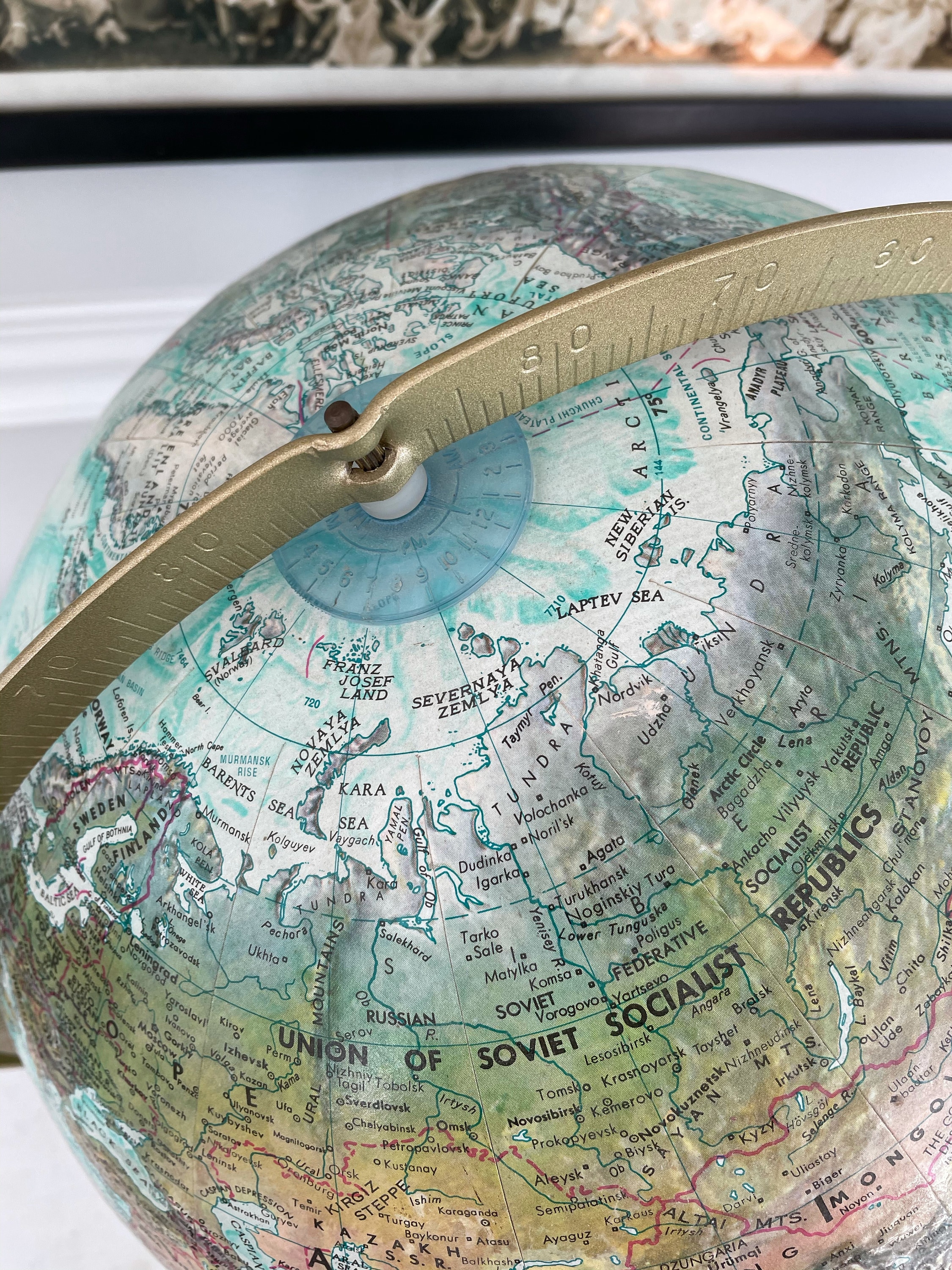 Vintage Replogle World Ocean Series Globe (12 Inch Diameter) - Etsy