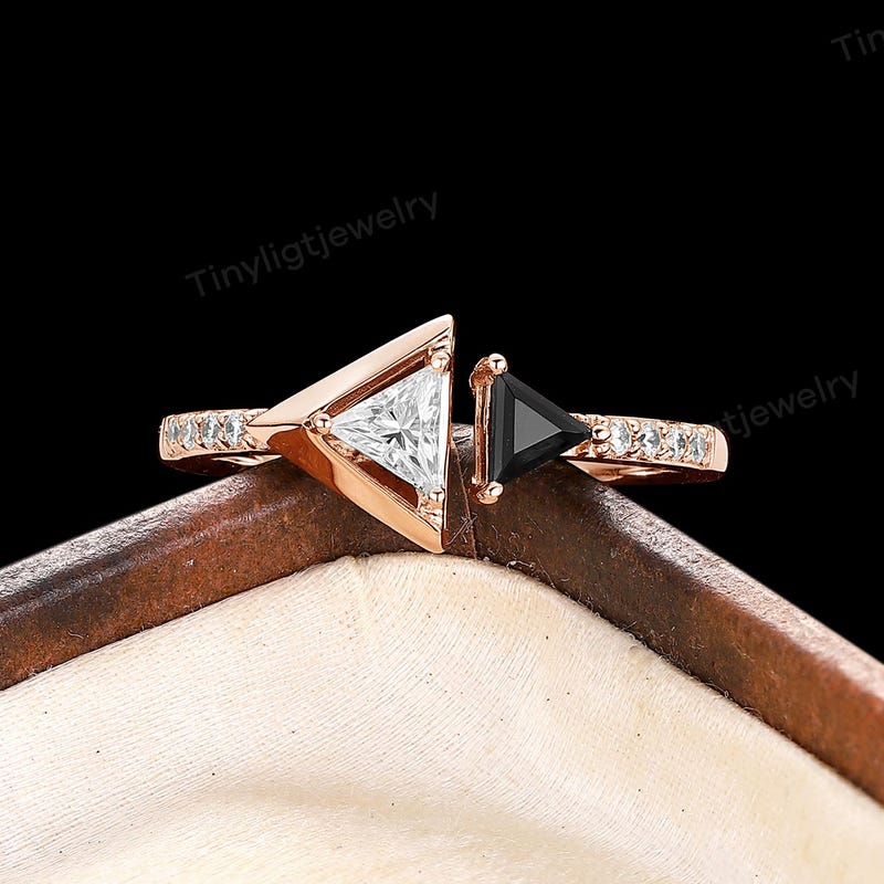 Diamond Trillion - Etsy