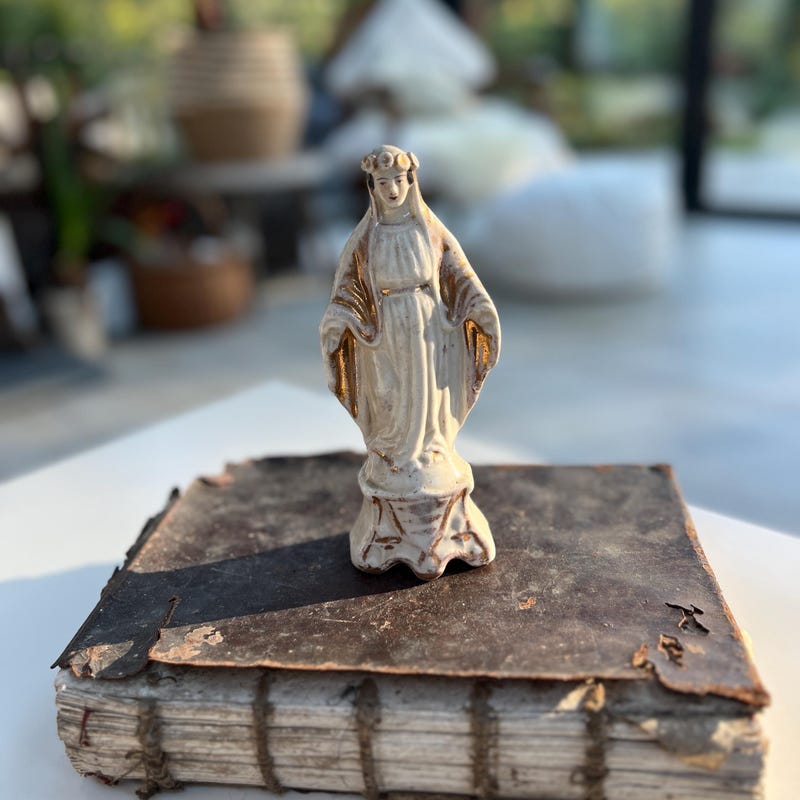 Antique Bisque Statues - Etsy UK