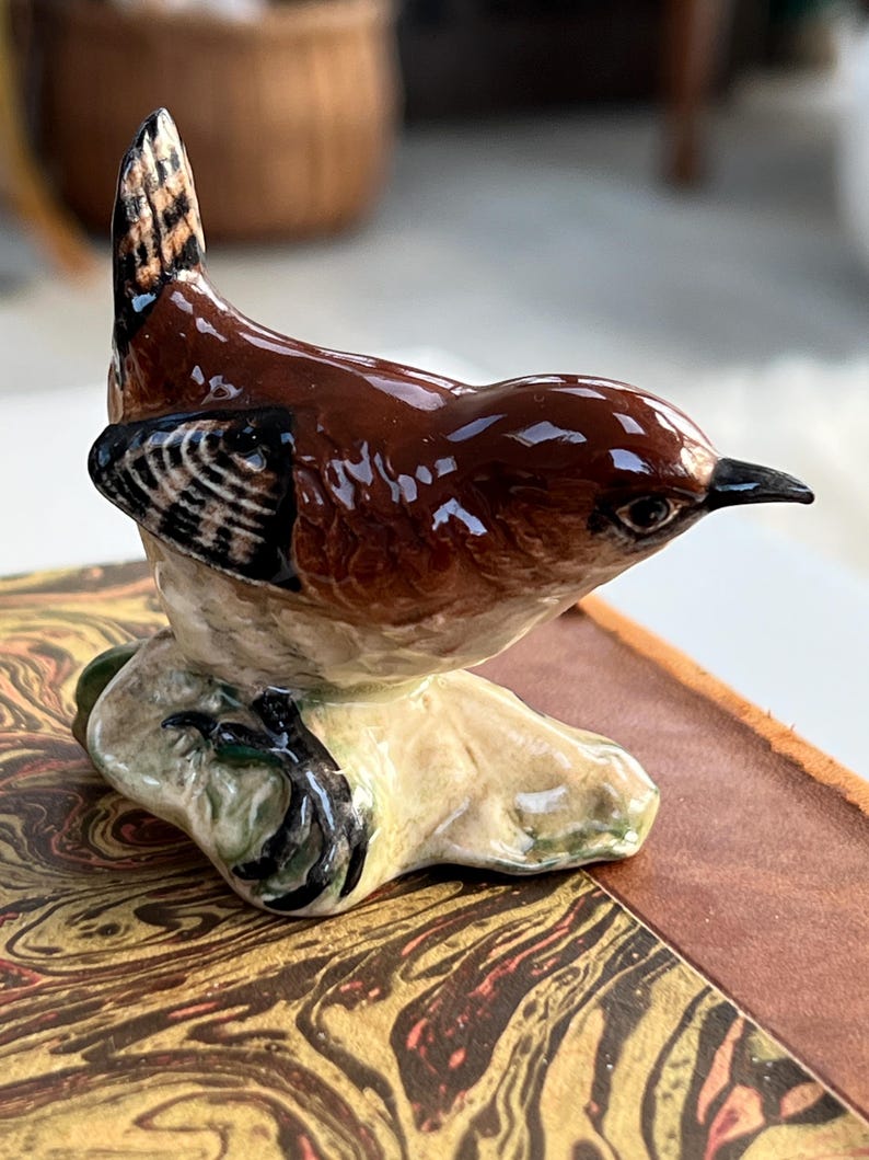 Cute Small Vintage Beswick Wren Bird Statue 993 - Perfect Condition! - Etsy